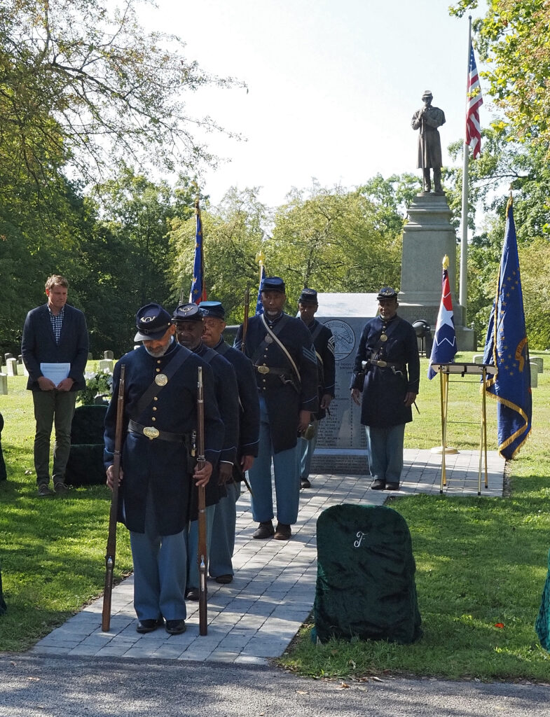 The U.S. Colored Troops Monument at Ferncliff Cemetery | Welcome to ...