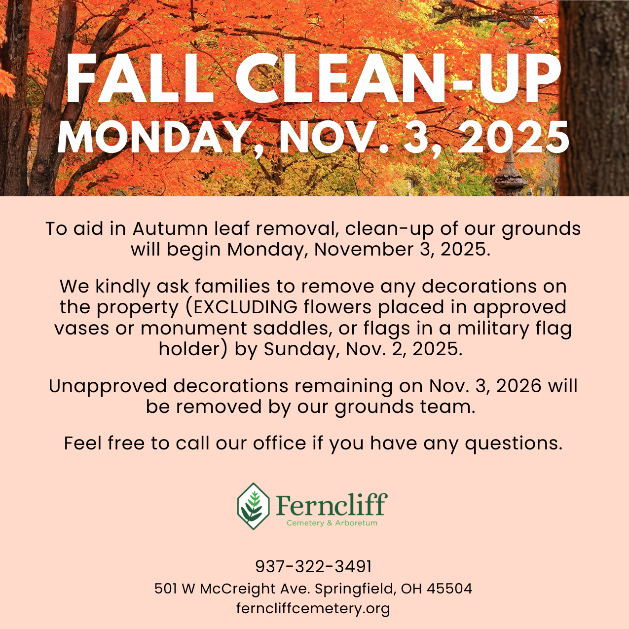 Ferncliff Cemetery & Arboretum – Our Story | Legacy Since 1863